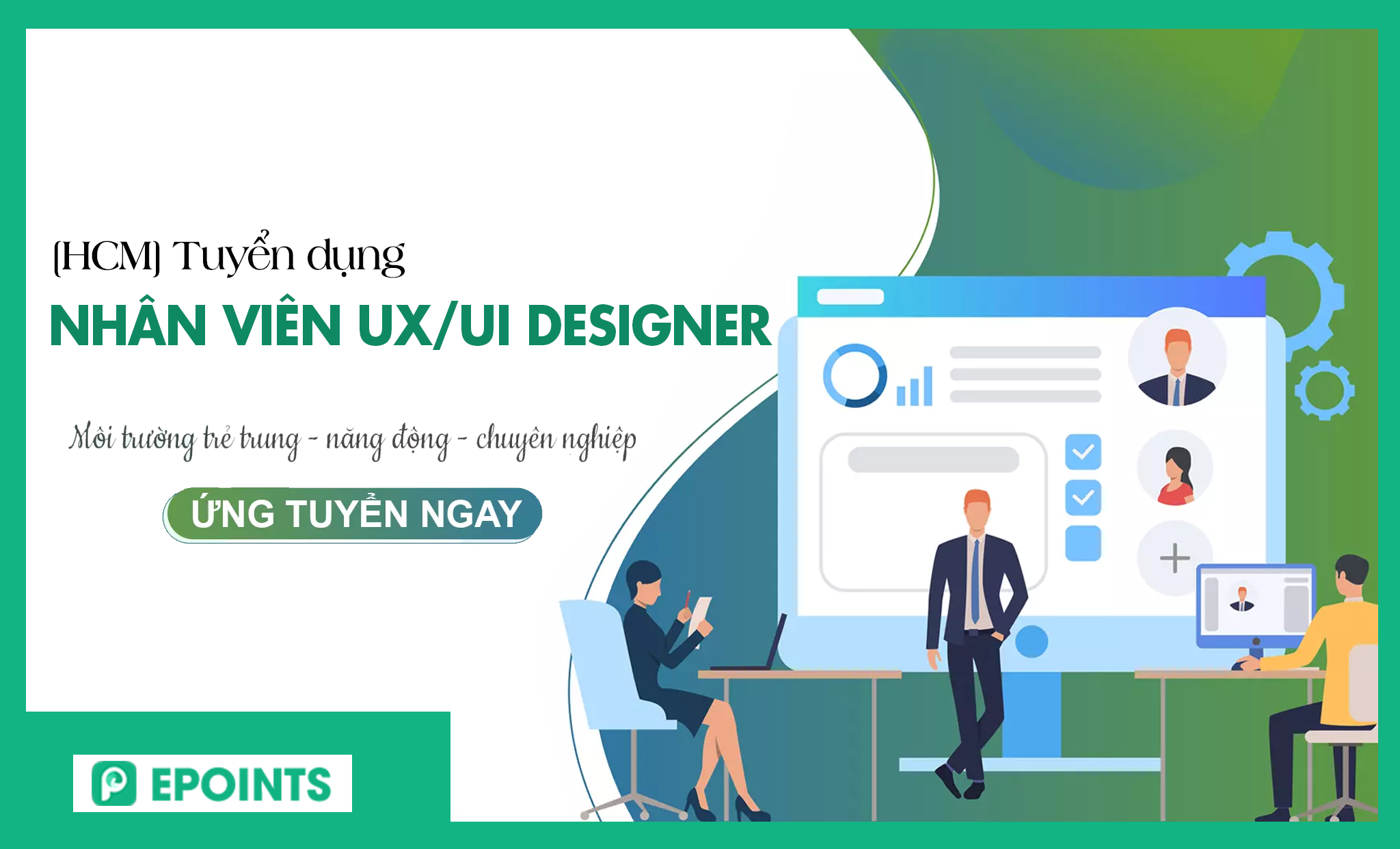 [HCM] NHÂN VIÊN UI/UX DESIGNER